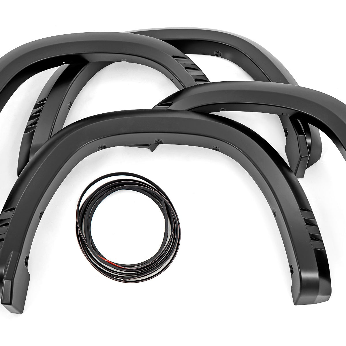 Rough Country - Fender Flares - SF1 - PXJ Diamond Black - Ram 1500 2WD ...