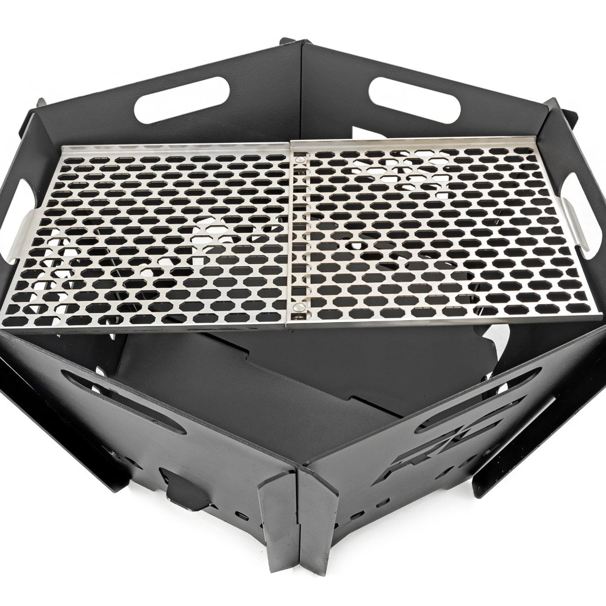 Overland Collapsible Fire Pit Stainless Steel Grill Grate – Truck Pros