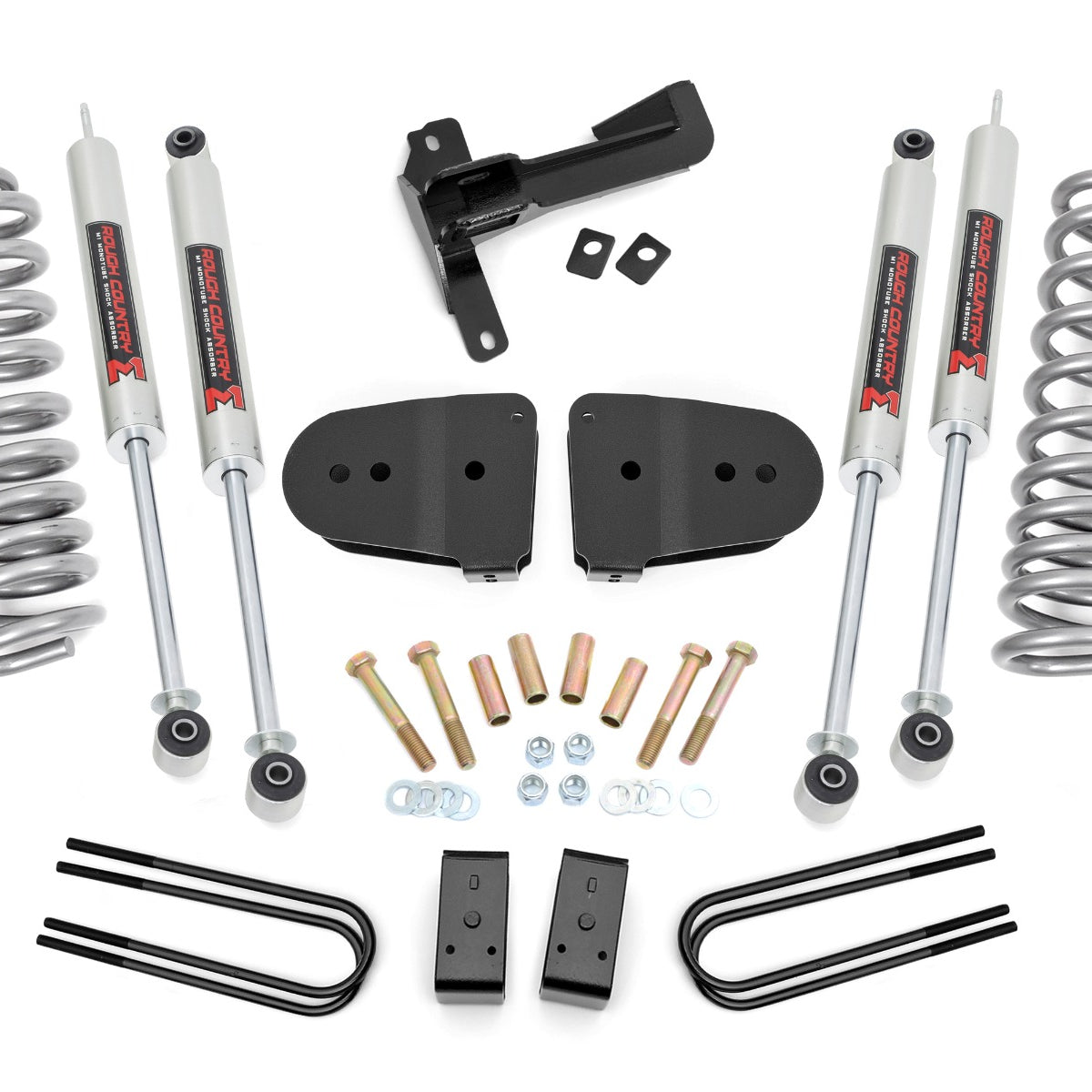 3 Inch Lift Kit - M1 - Front Diesel Coils - Ford F-250 Super Duty 4WD ...