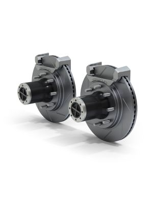 JK: Dana 30/44 Front Axle 8-Lug Locking Hub Conversion Kit w/ Slotted ...