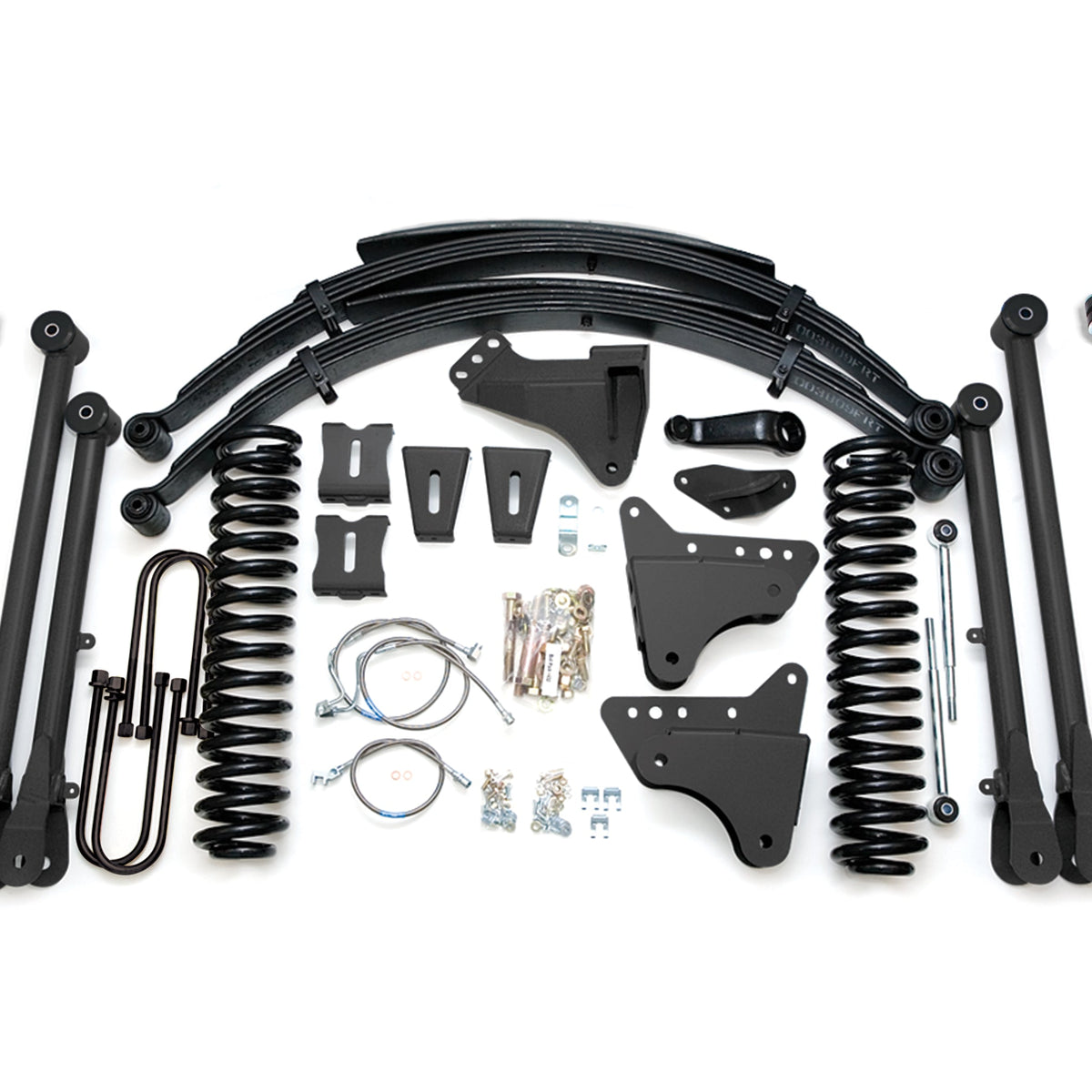 8 Inch Lift Kit w/ 4-Link | Ford F250/F350 Super Duty (05-07) 4WD | Ga ...