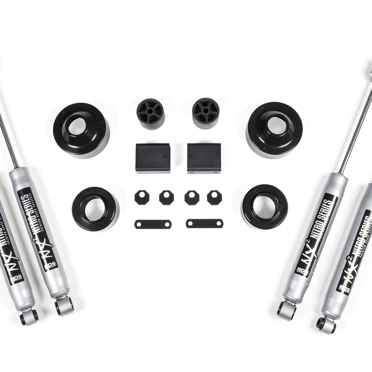 2 Inch Lift Kit | Coil Spacer | Jeep Wrangler JK (07-18) 2/4-Door ...