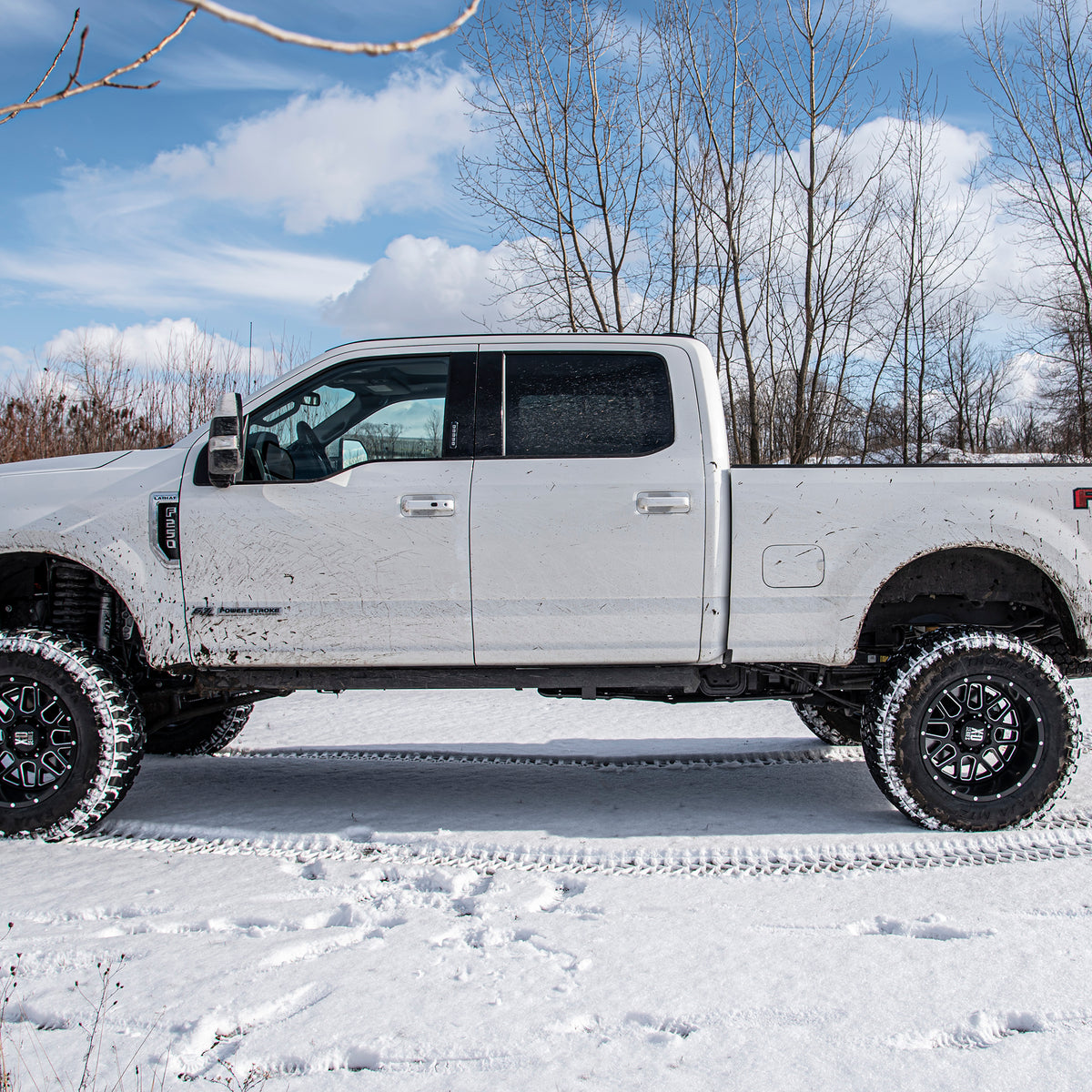7 Inch Lift Kit W/ 4-Link - FOX 2.5 Performance Elite Coil-Over Conver ...