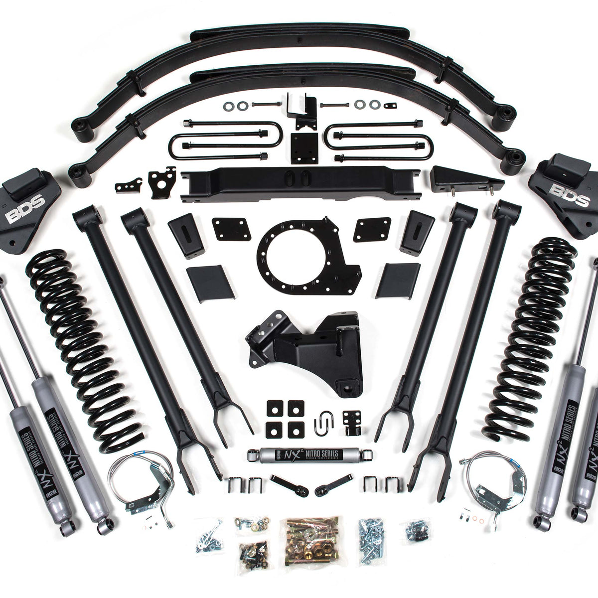9 Inch Lift Kit w/ 4-Link | Ford F250/F350 Super Duty (20-22) 4WD | Di ...