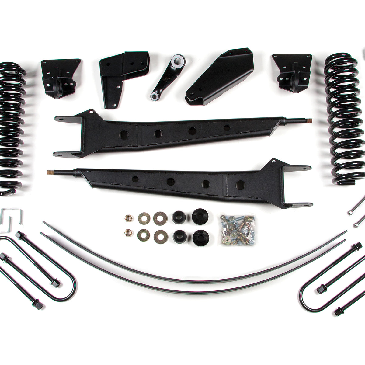 4 Inch Lift Kit W/ Radius Arm - Ford F100/F150 (80-96) 4WD – Truck Pros