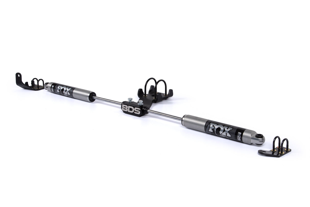 Dual Steering Stabilizer Kit w/ FOX 2.0 Performance Shocks | Dodge Ram ...