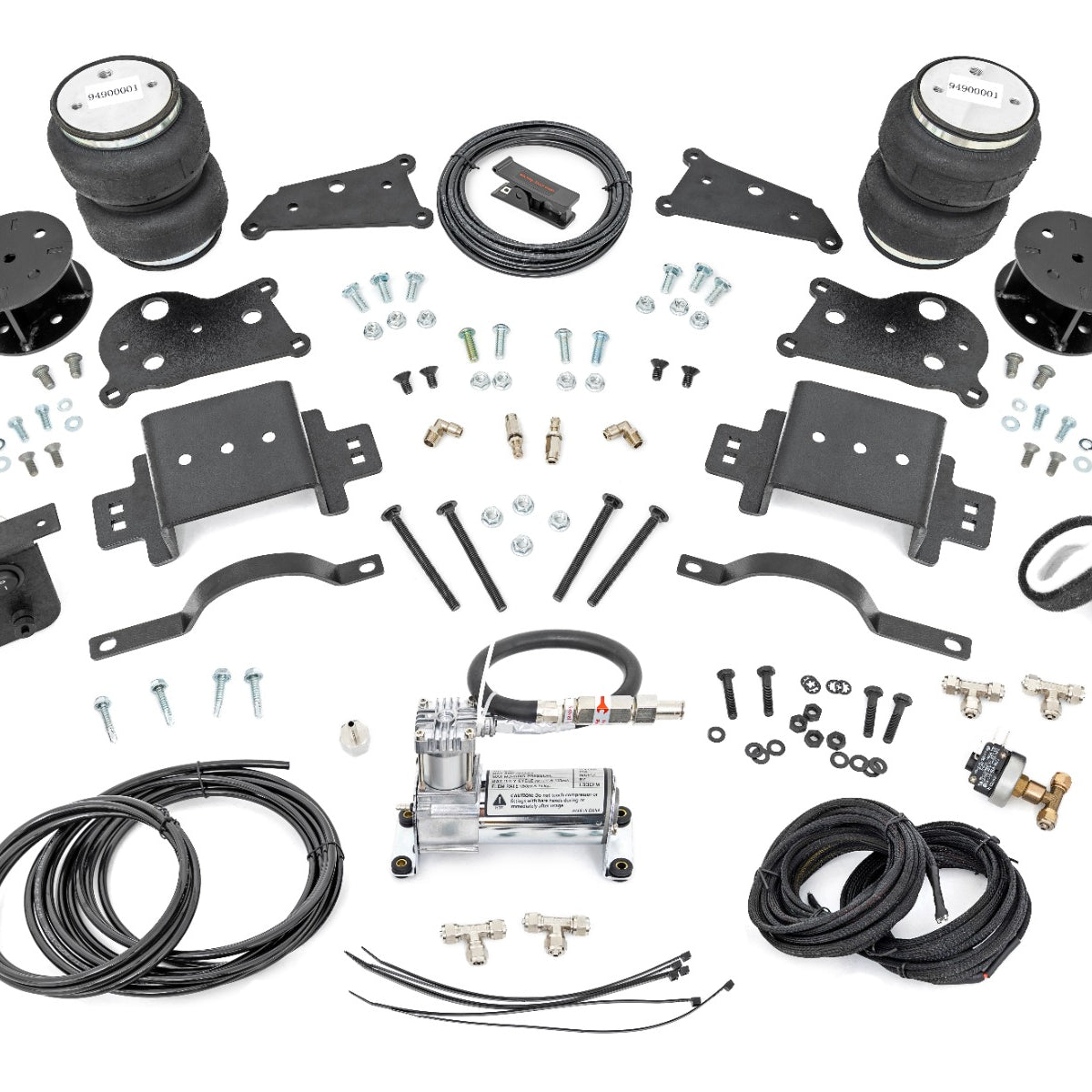 Air Spring Spacer Kit W Compressor - 5 In. Lift - Ram 2500 3500 4WD (1 ...