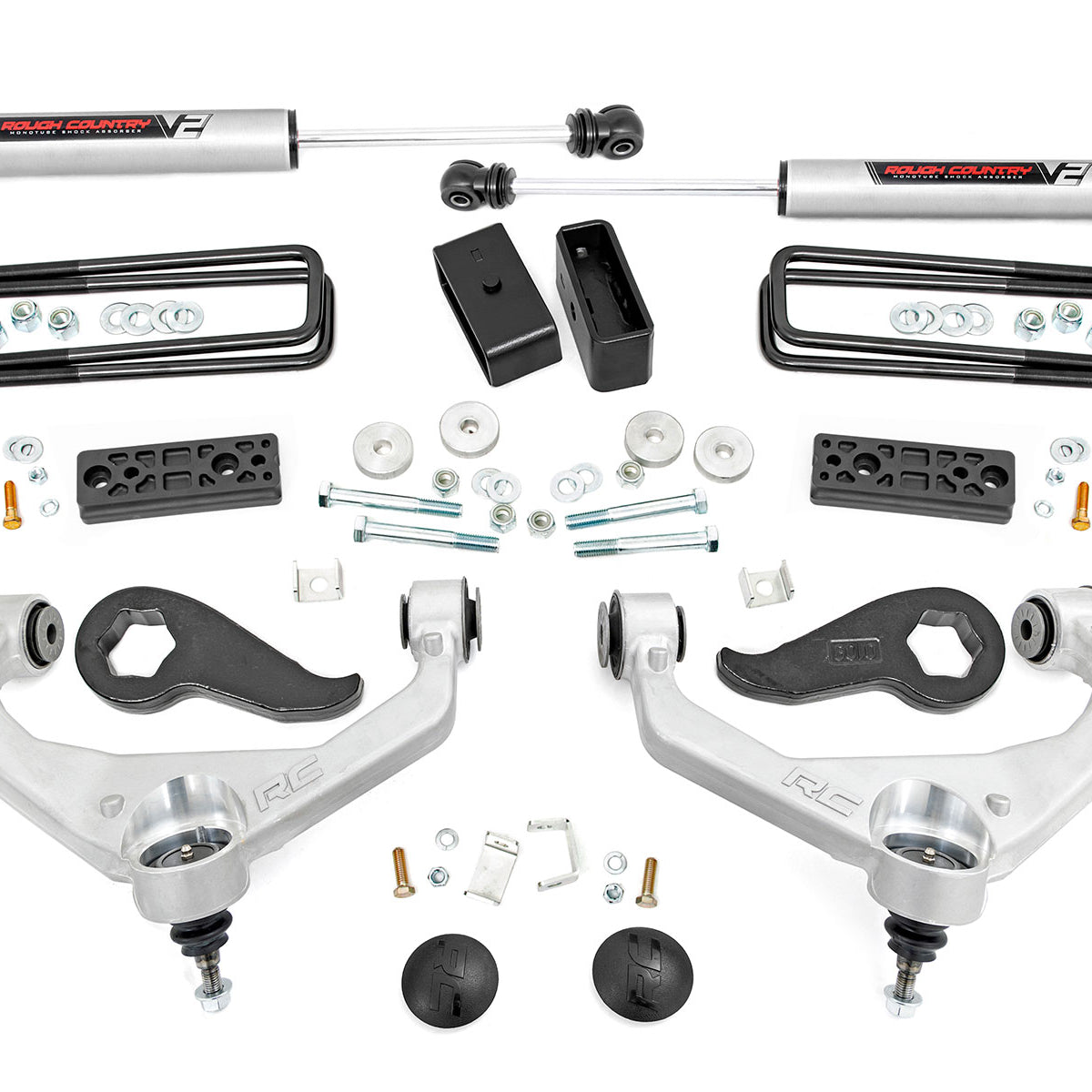 3 Inch Lift Kit - UCAs - V2 - Chevy/GMC Sierra 3500 HD/Silverado 3500 ...