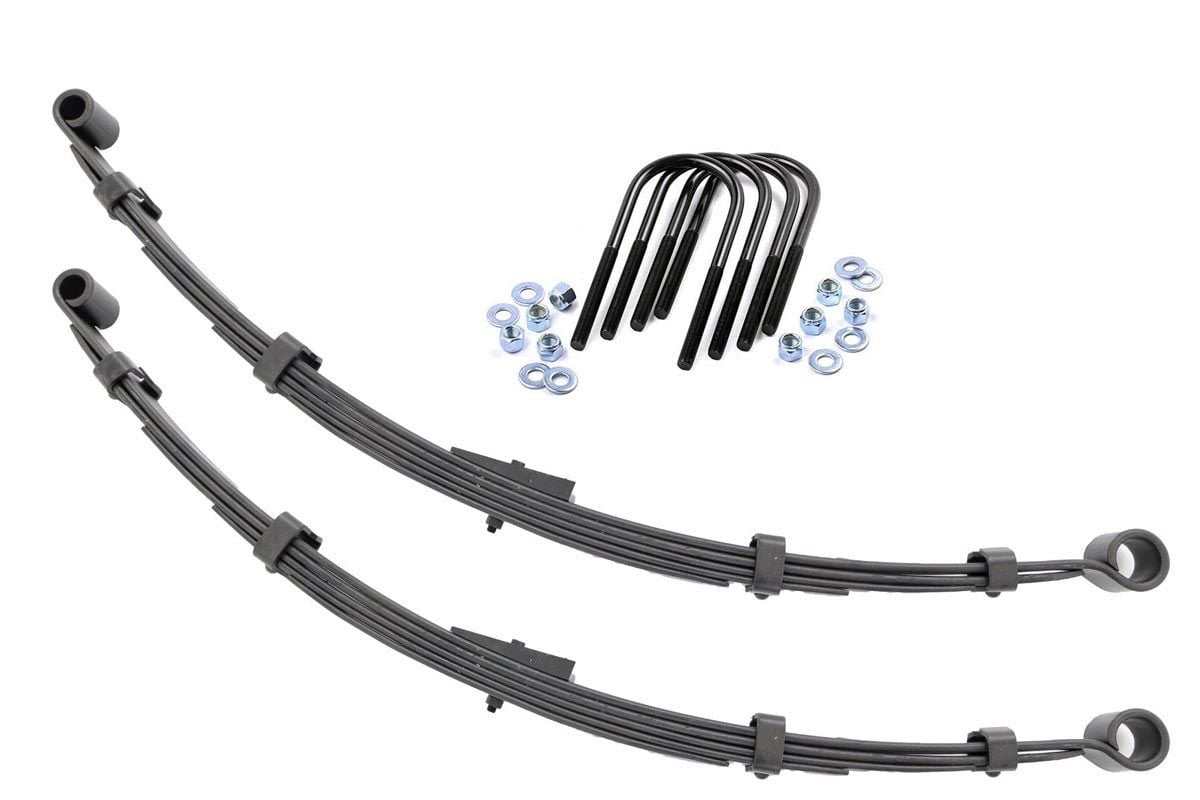 Rear Leaf Springs - 2.5 Inch Lift - Pair - Jeep CJ 5 4WD (1976-1983 ...