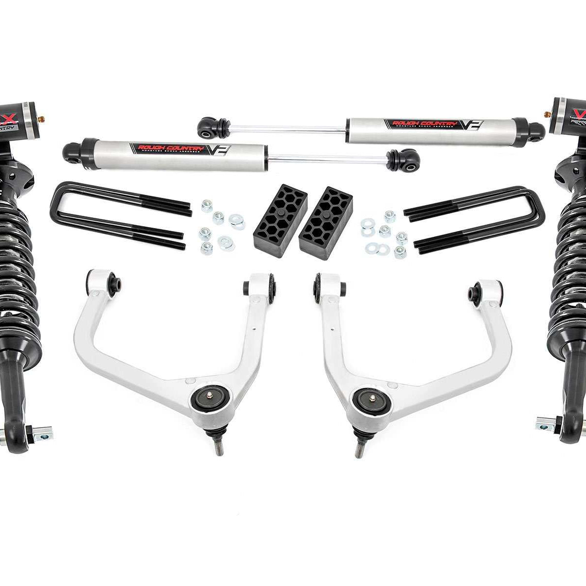 3.5 Inch Lift Kit - Vertex/V2 - Chevy Silverado 1500 2WD/4WD (2019-202 ...