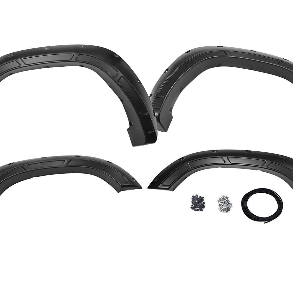Pocket Fender Flares - PXJ Diamond Black - Ram 1500 2WD 4WD (19-23 ...