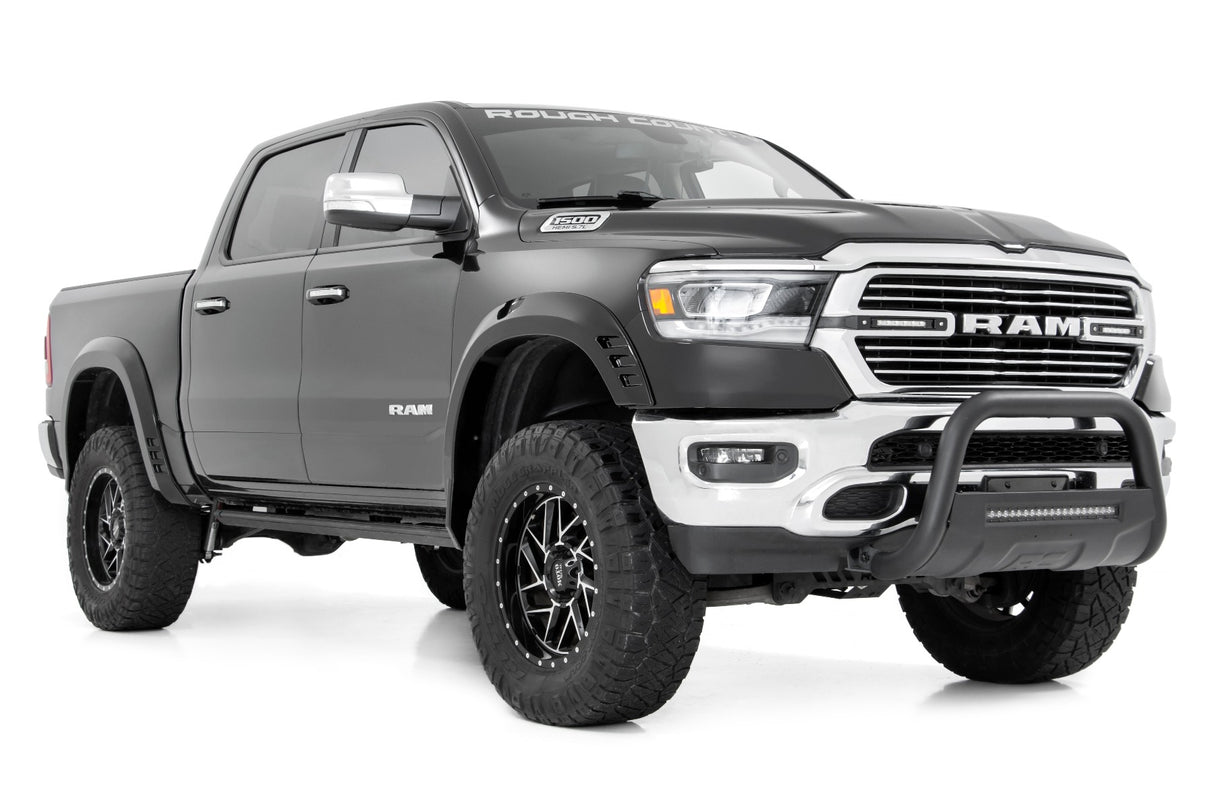 Fender Flares - SF1 - PS2 Bright Silver - Ram 1500 2WD/4WD (2019-2024 ...