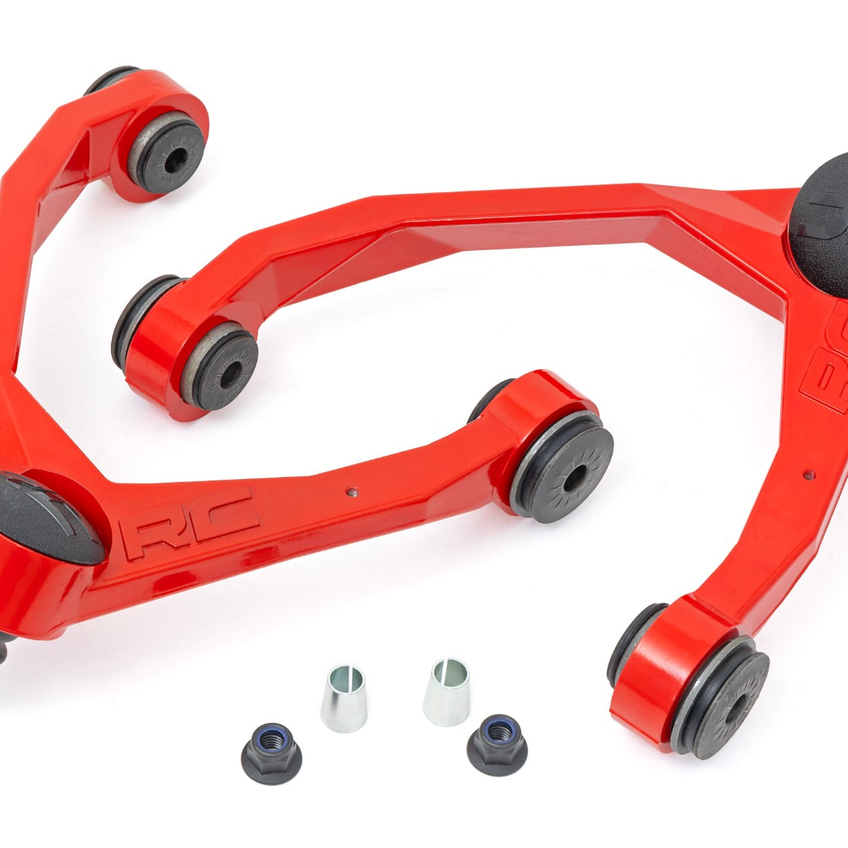 Red Forged Upper Control Arms - 2.5-3.5 Inch Lift - Chevy/GMC 1500 Tru ...